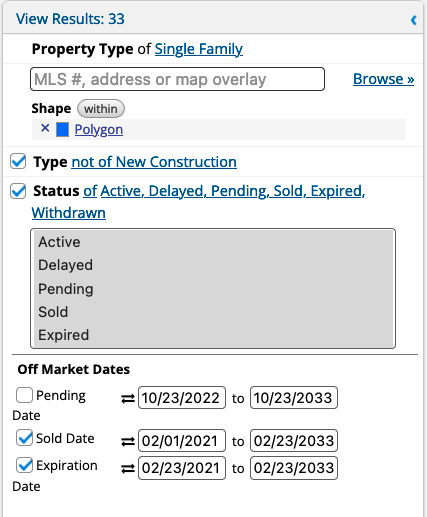 FlexMLS Export Instructions